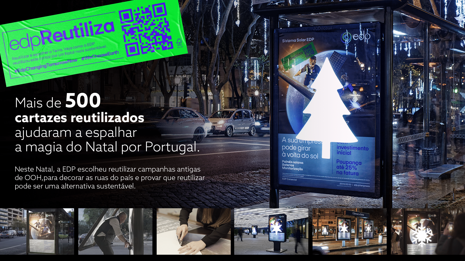 Em Portugal, EDP reutilizou antigos cartazes de OOH para criar ...