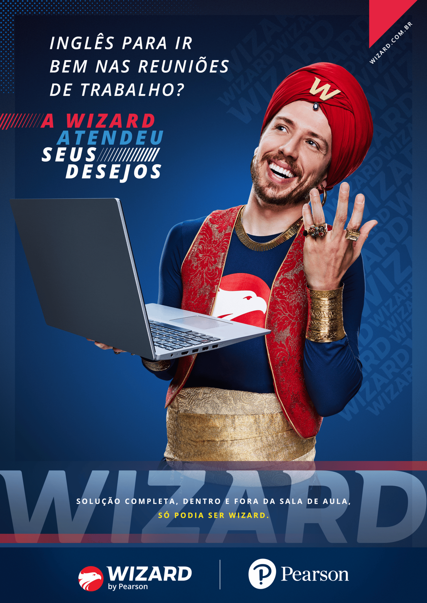 Wizard By Pearson lança campanha para comemorar 35 anos - ABRAMARK