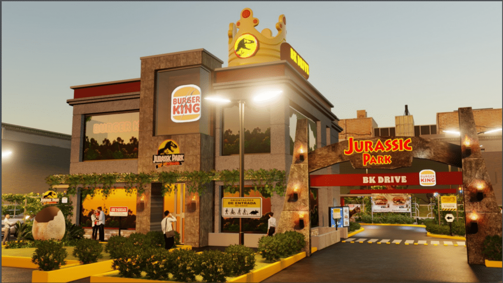Burger King® inaugura loja com tema Jurassic Park - ABRAMARK