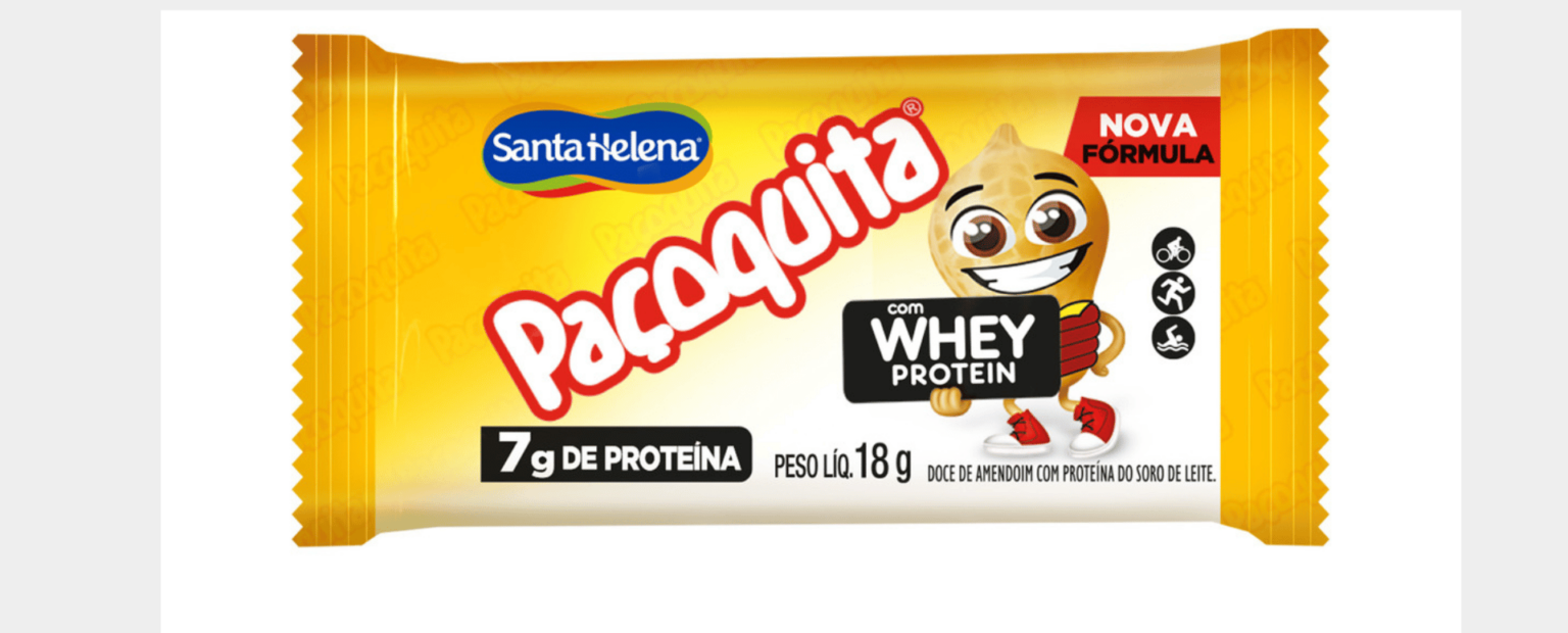 Paçoquita estreia novas embalagens em sua linha saudável - ABRAMARK