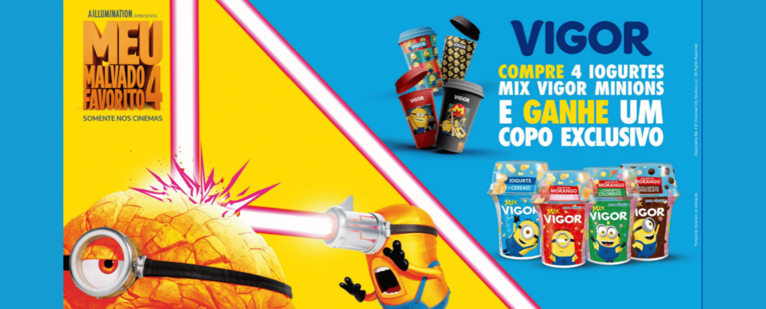 Vigor lança campanha promocional com brinde dos Minions - ABRAMARK
